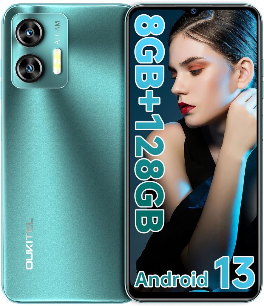 OUKITEL C36 Unlocked Cellphone: Feature-Packed Android 13 Smartphone