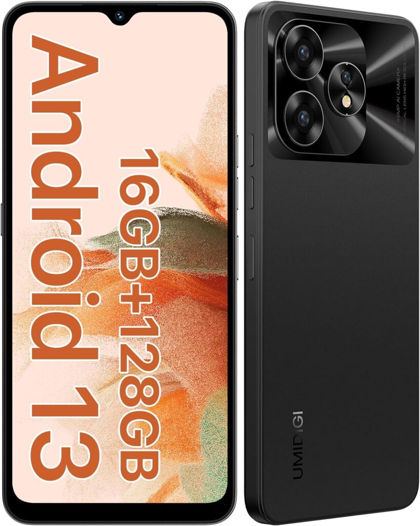UMIDIGI A15C (16 128GB) Android 13 NFC Unlocked Cell Phone | Powerful ...